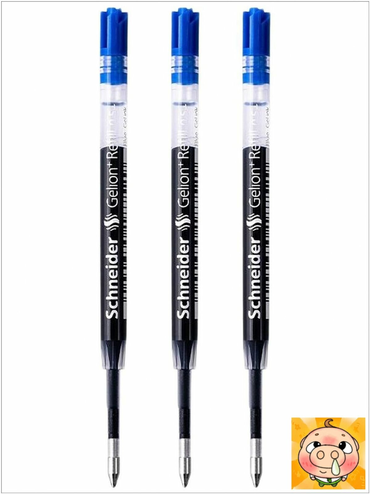 Ручка шариковая тонкая Schneider Gel pen refill G2 signature European standard European standard universal Glen