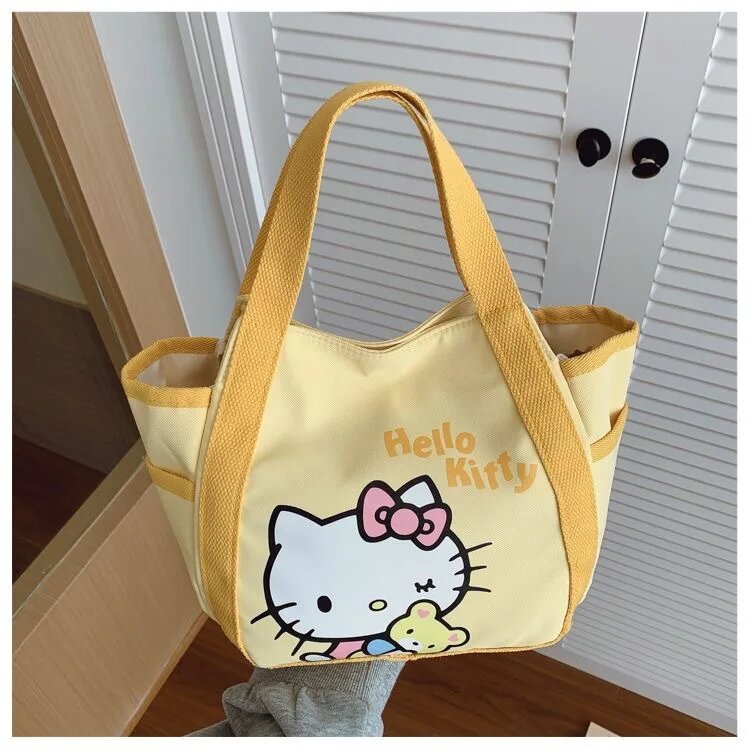 Сумка-ланчбокс Hello Kitty из хлопка keeppley Желтый, 4