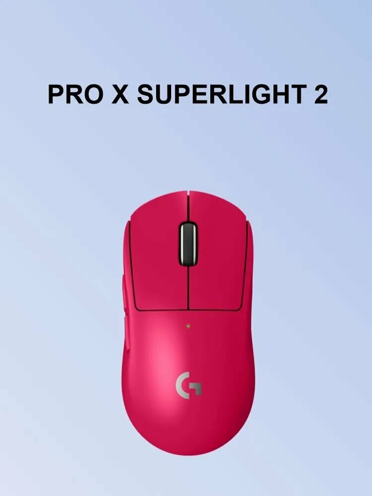 Logitech Игровая мышь беспроводная G PRO X SUPERLIGHT 2, розовый