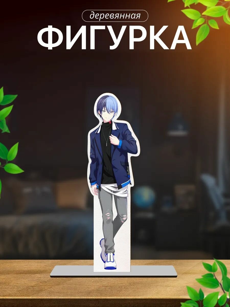 Деревянная фигурка Project Sekai секай Аояги Тоя