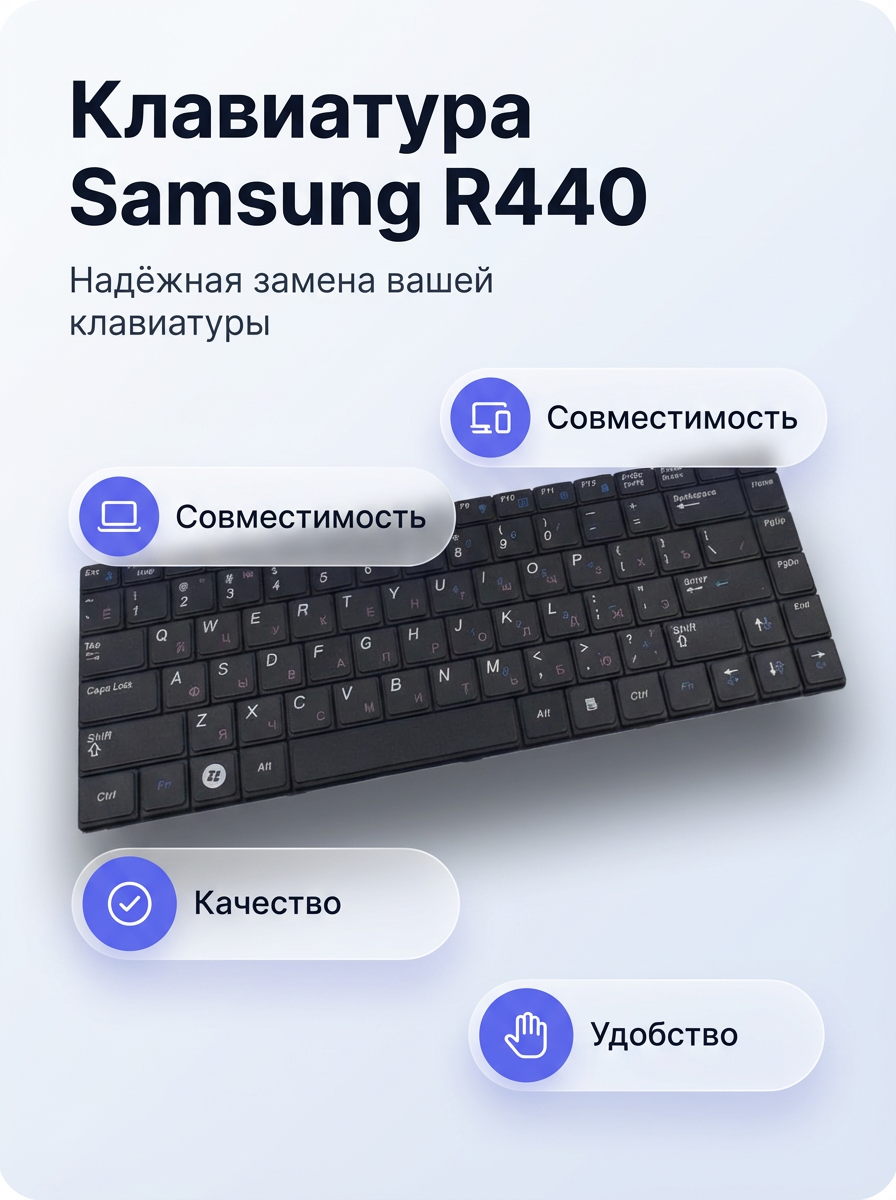 Клавиатура для ноутбука Samsung r440
