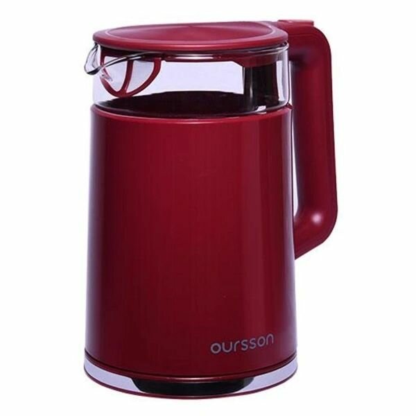 Электрочайник Oursson EK1732W/DC красный