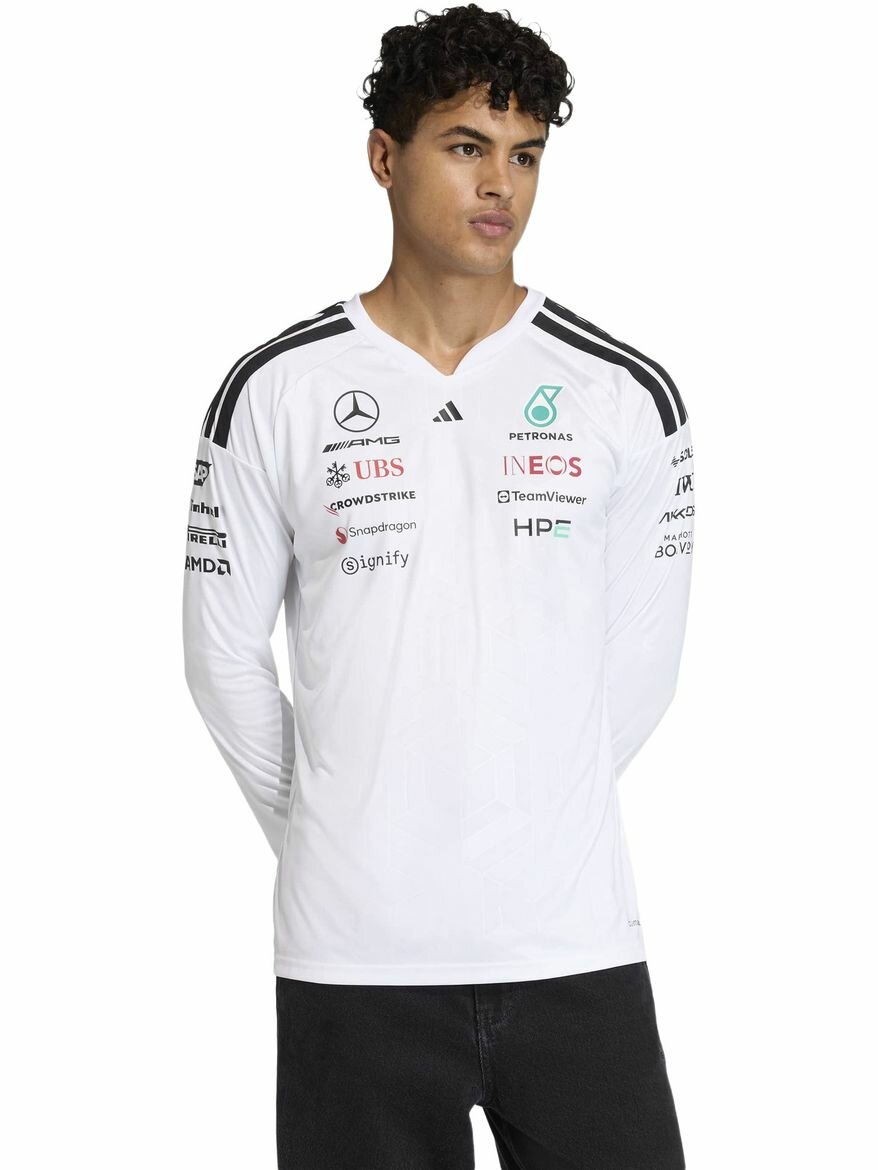 Лонгслив спортивный Mercedes - Amg Petronas Formula 1 Team Driver Jersey Longsleeve