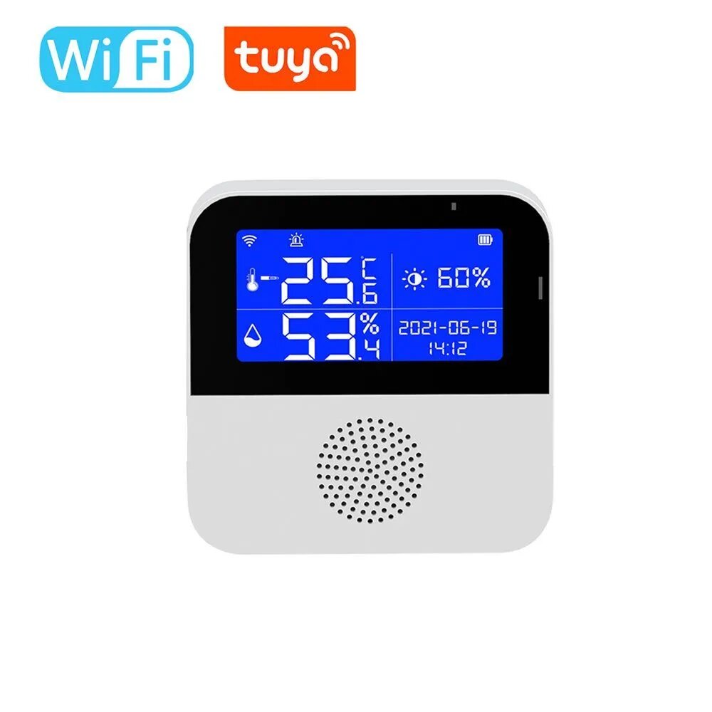 Tuya WIFI Интеллектуальные датчики температуры и влажности Интеллектуальный,