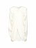 Платье Stella McCartney Draped cape mini dress, размер 42, бежевый/белый