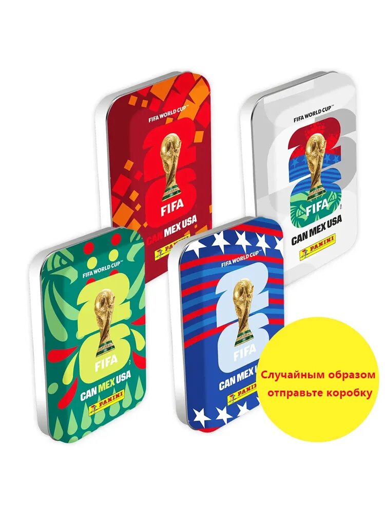 2026 PANINI FIFA WORLD CUP POCKET TIN Футбольная карточка