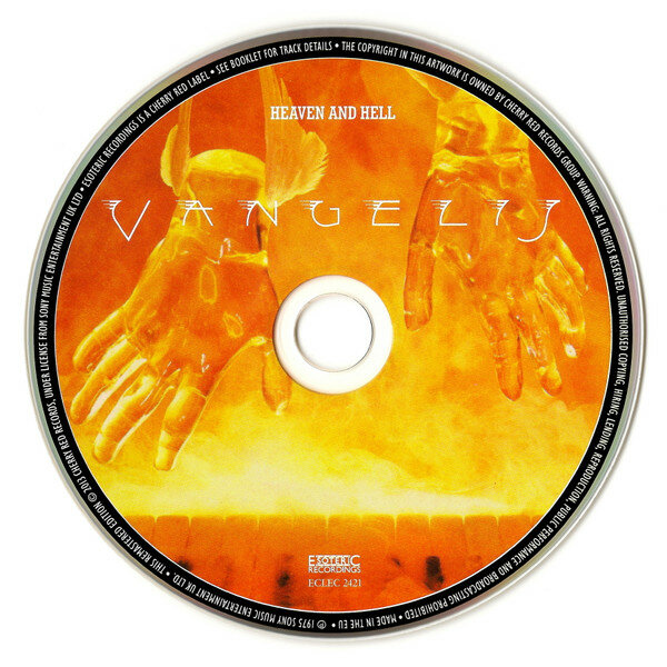 Компакт-диск (CD) Vangelis. Heaven And Hell. — фото 1
