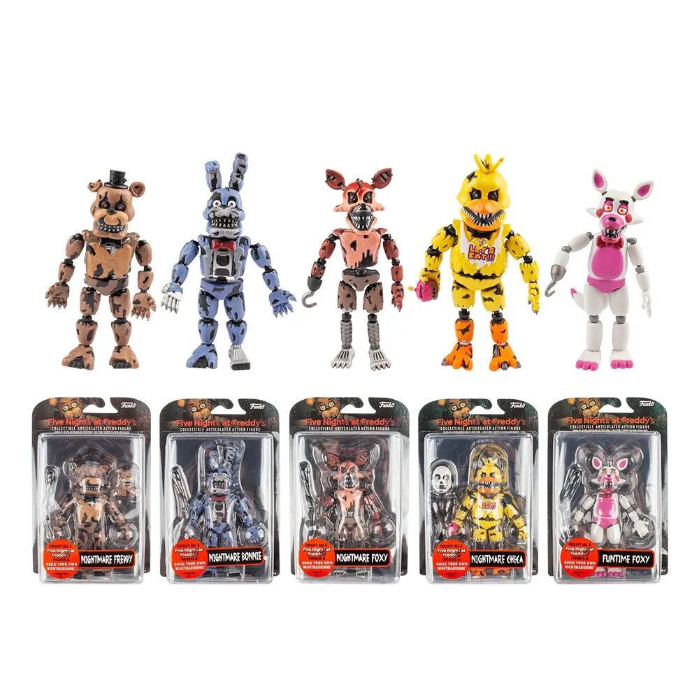 Пятичасовая фигурка героя игрушки Funko Bear's Harem Game FNAF Toys Подарок Бонни