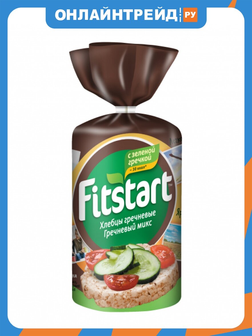 Хлебцы Fitstart гречневые Гречневый микс 90 г