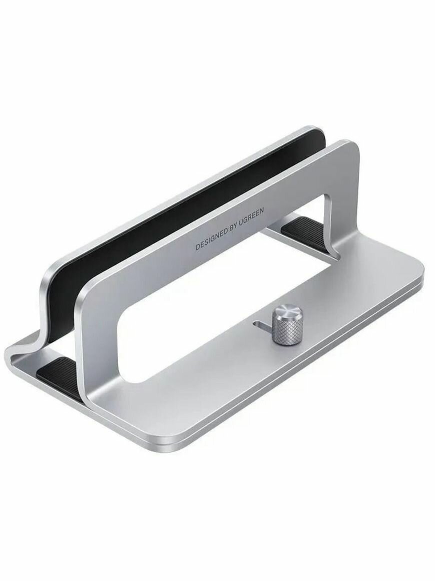 Вертикальная подставка для ноутбука UGREEN LP258 Vertical Laptop Stand, серый