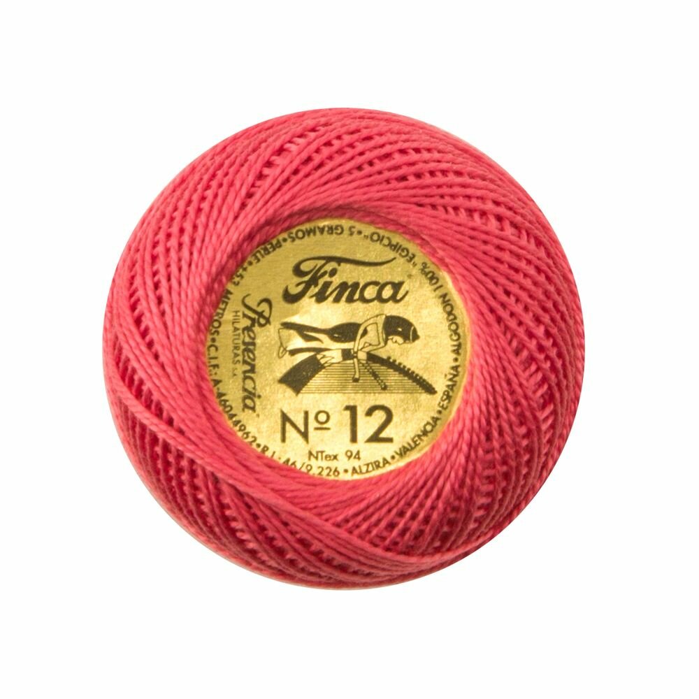 Мулине PRESENCIA HILATURAS "Finca Perle", Жемчужное, №12, однотонный цвет 1651, 1 моток
