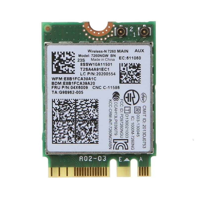 7260NGW Многофункциональная FRU сетевая карта PCIE 04W3830 04X6009 04X6086