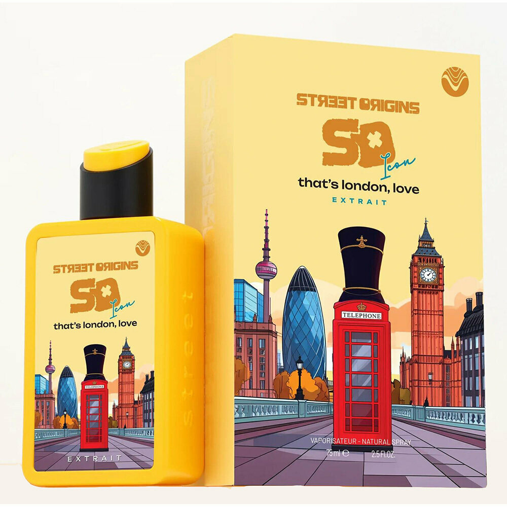 Духи Street Origins Thats London Love 75 мл / Парфюм Стрит Ориджинс Зетс Лондон Лав / Это Лондонская Любовь