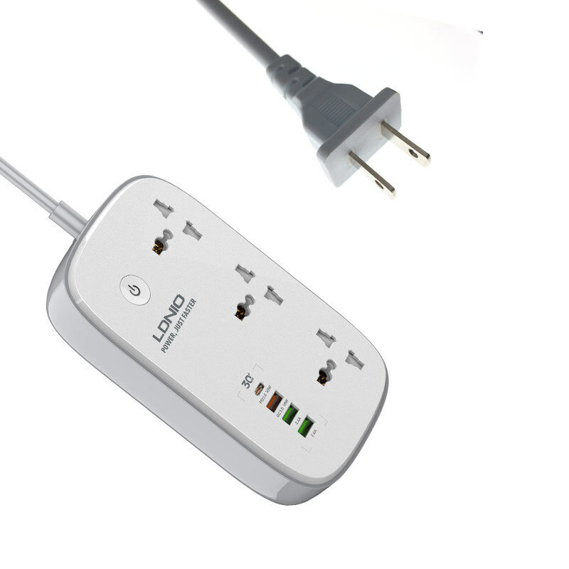 Умная розетка с управлением по Bluetooth и WiFi, таймер, белый цвет, розетка с американской 2-контактной вилкой, модель