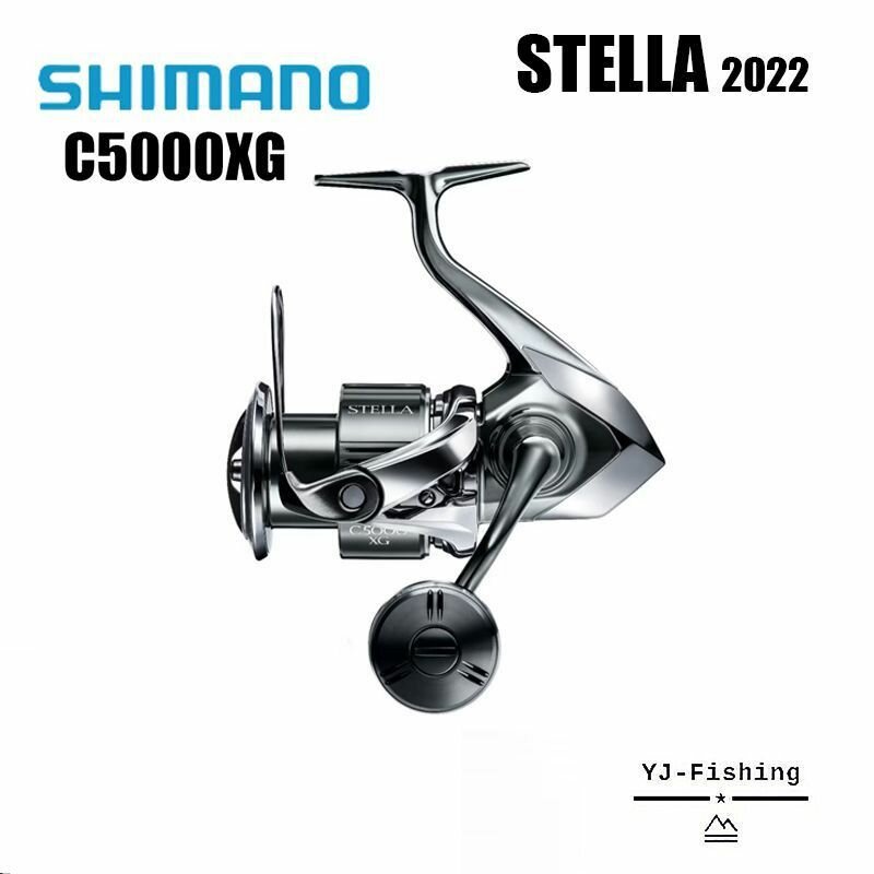 SHIMANO 2022 STELLA C5000XG спиннинговая катушка экстра высокая передача для морской рыбалки