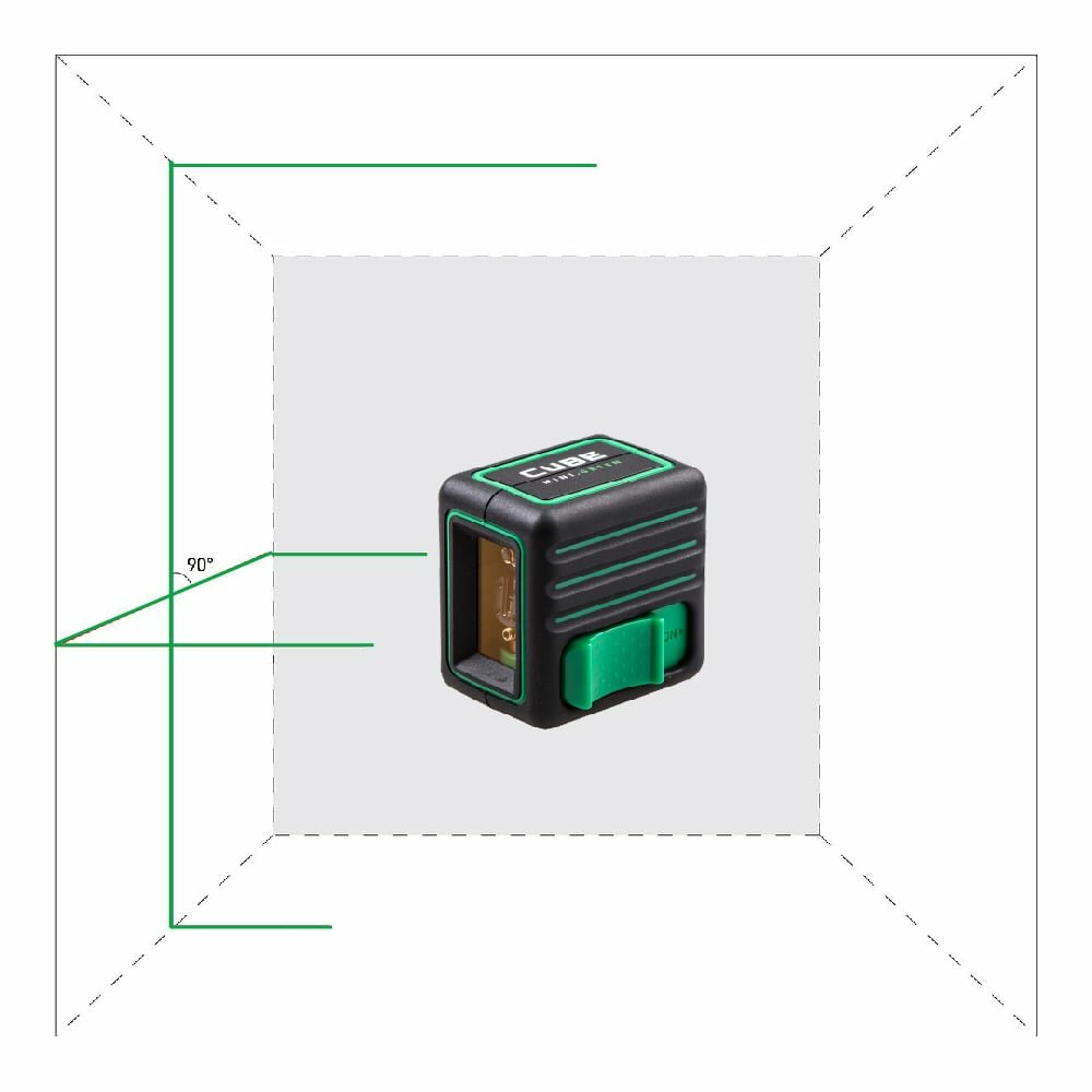 Лазерный уровень ADA Cube MINI Green Basic Edition А00496 — фото 1