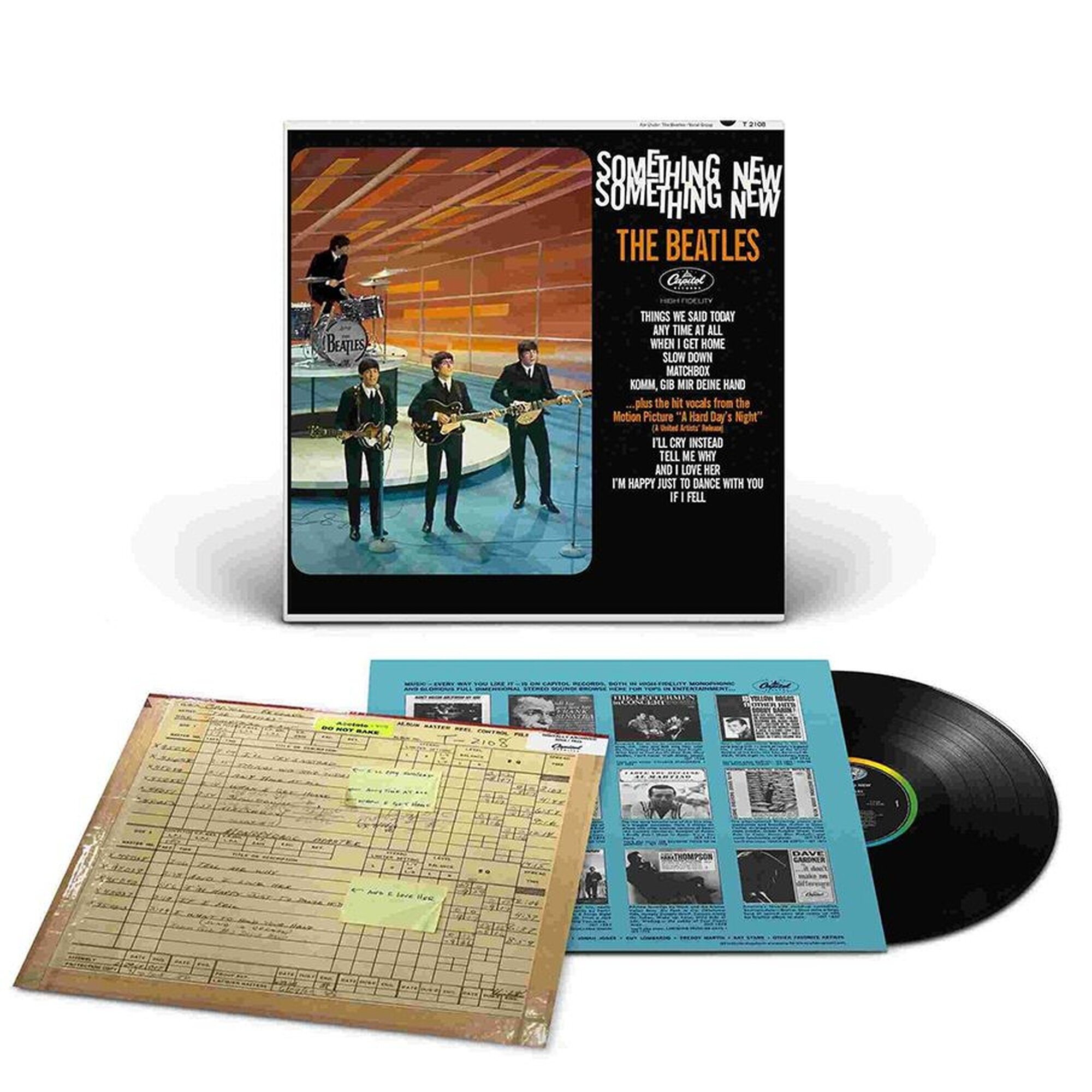 BEATLES - Something New, (LP, Reissue, Mono, 180g) Виниловая пластинка