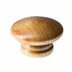 Ручка буковая лакированная (светлый/матовый 2 шт)