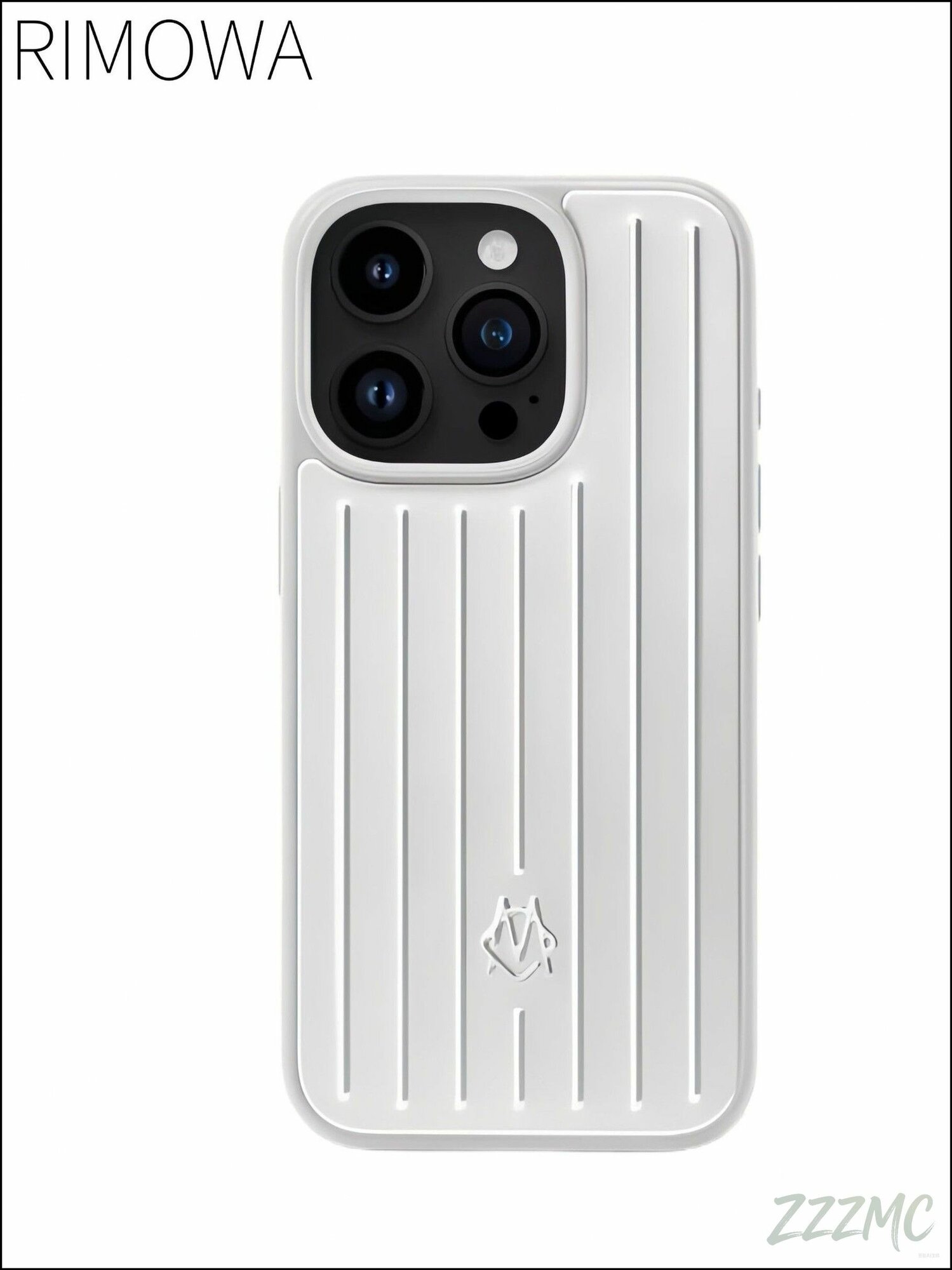 Стилизованный под чемодан алюминиевый чехол RIMOWA для iPhone 15 Pro Max, качественный аксессуар-2 алюминий чемодан чехол