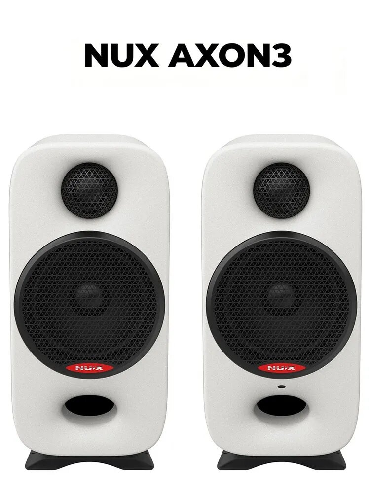 NUX AXON 3 Активные студийные мониторы 90 Вт, 3-дюймовые динамики, Bluetooth 5.0, USB DAC, DSP эквалайзер, для дома и студии
