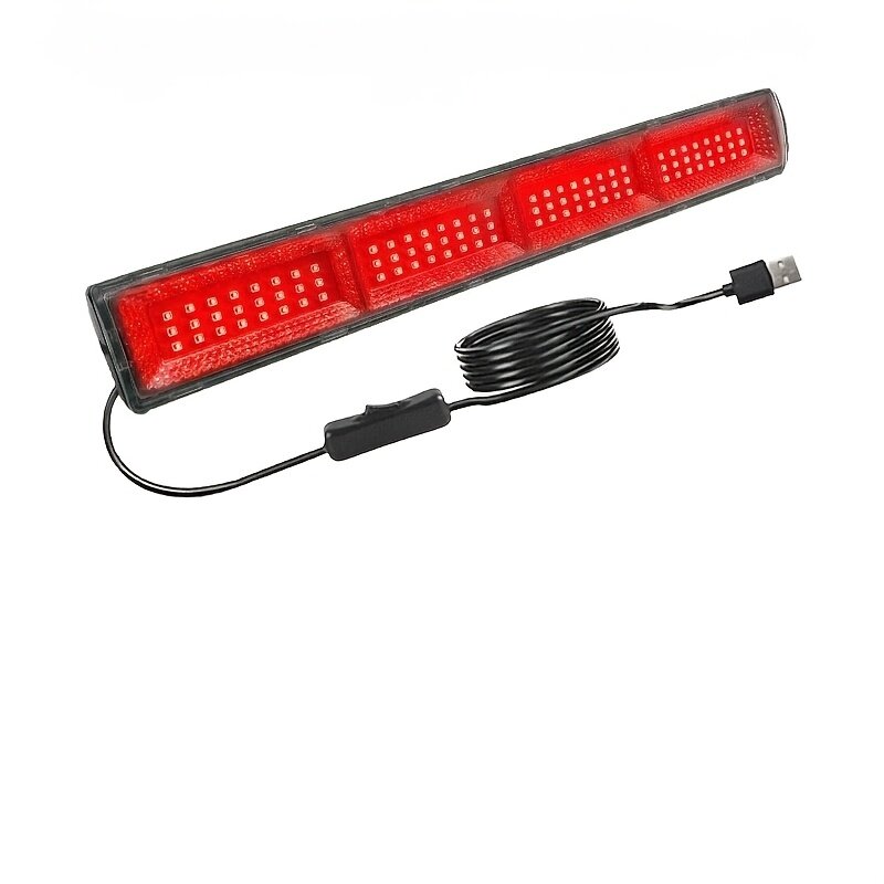 LED красная панель для лица, 96 светодиодов, 660 нм, длинная полоска красного света