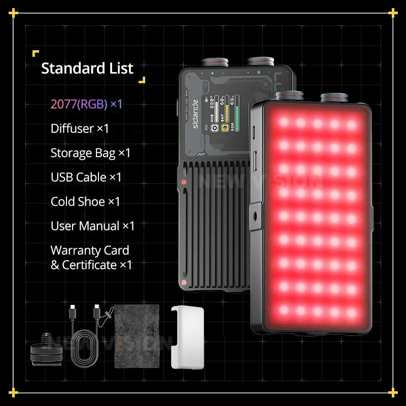 AMBITFUL SIDANDE 2077 RGB Лампа освещения для камеры Standard Set