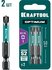 Биты KRAFTOOL OPTIMUM PZ/FL 1, 50 мм, 2 шт