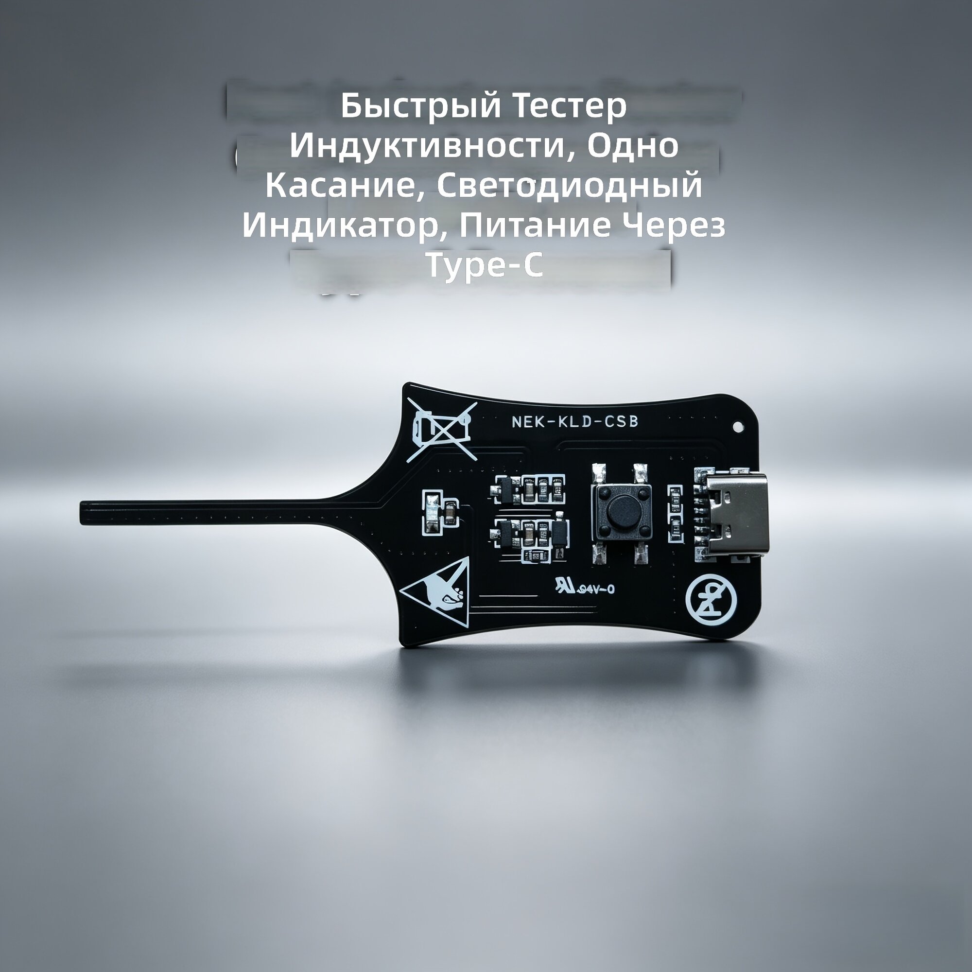 Электромагнитный индукционный тестер для ремонта материнских плат телефонов, питание от Type-C (EMI Tester)