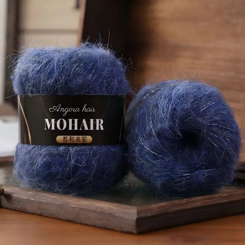 Пряжа из альпаки и мохера, для свитера ручной работы, сделай сам