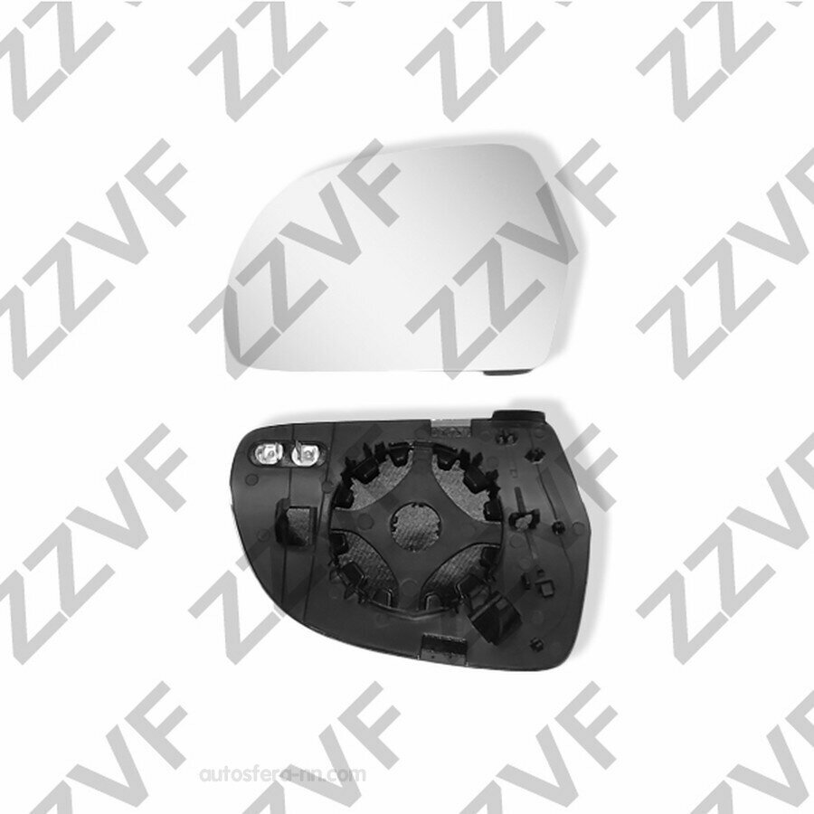 ZZVF ZVAV1107L зеркальный элемент асферический С обогревом левый (L) AUDI A3 2008-2010