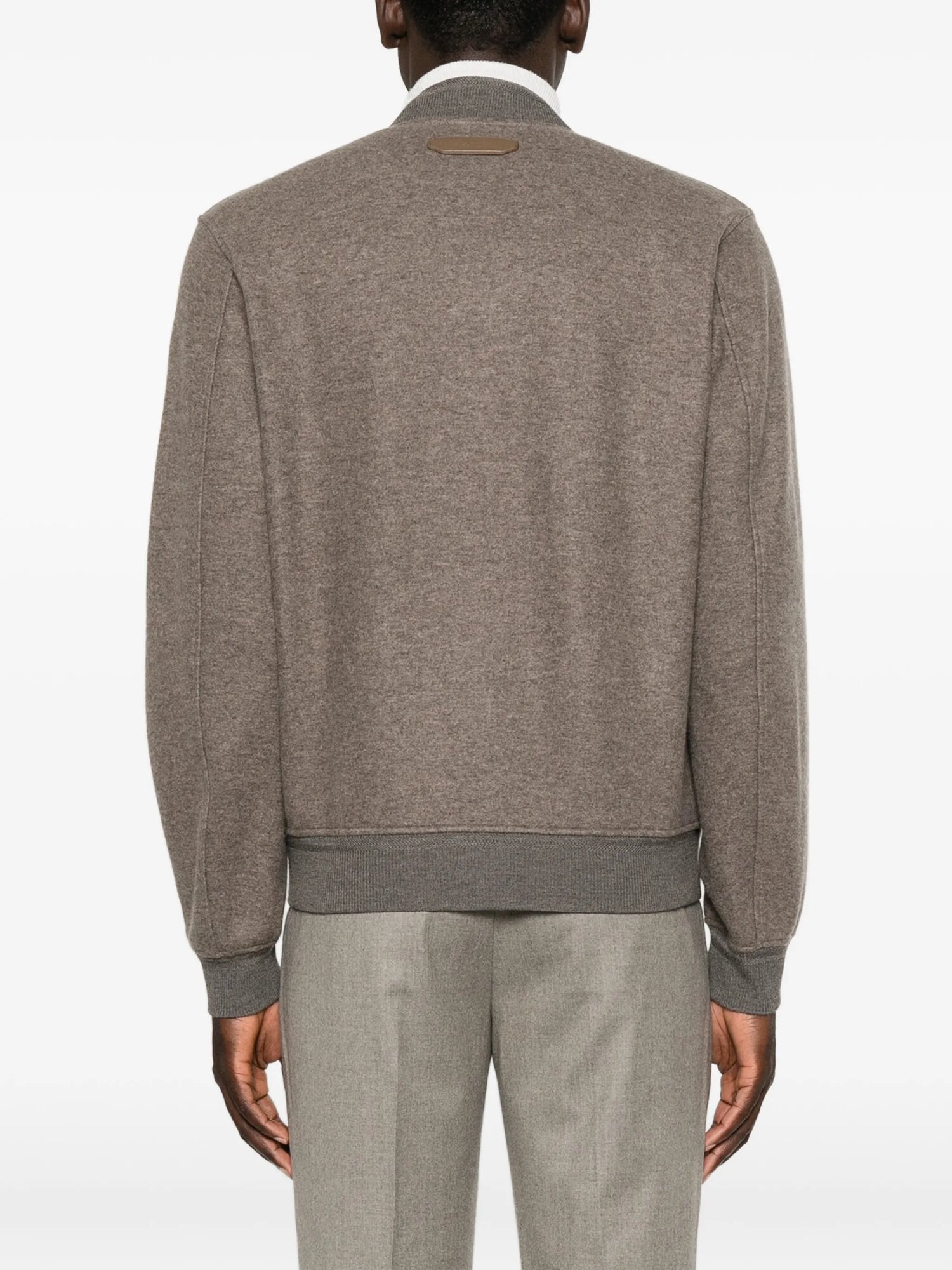 Куртка Brioni Zip-up bomber jacket, размер 52 — фото 1
