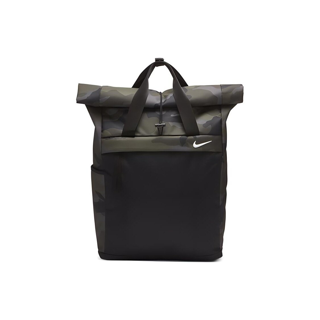 Сумка NIKE, фактура стеганая, камуфляж