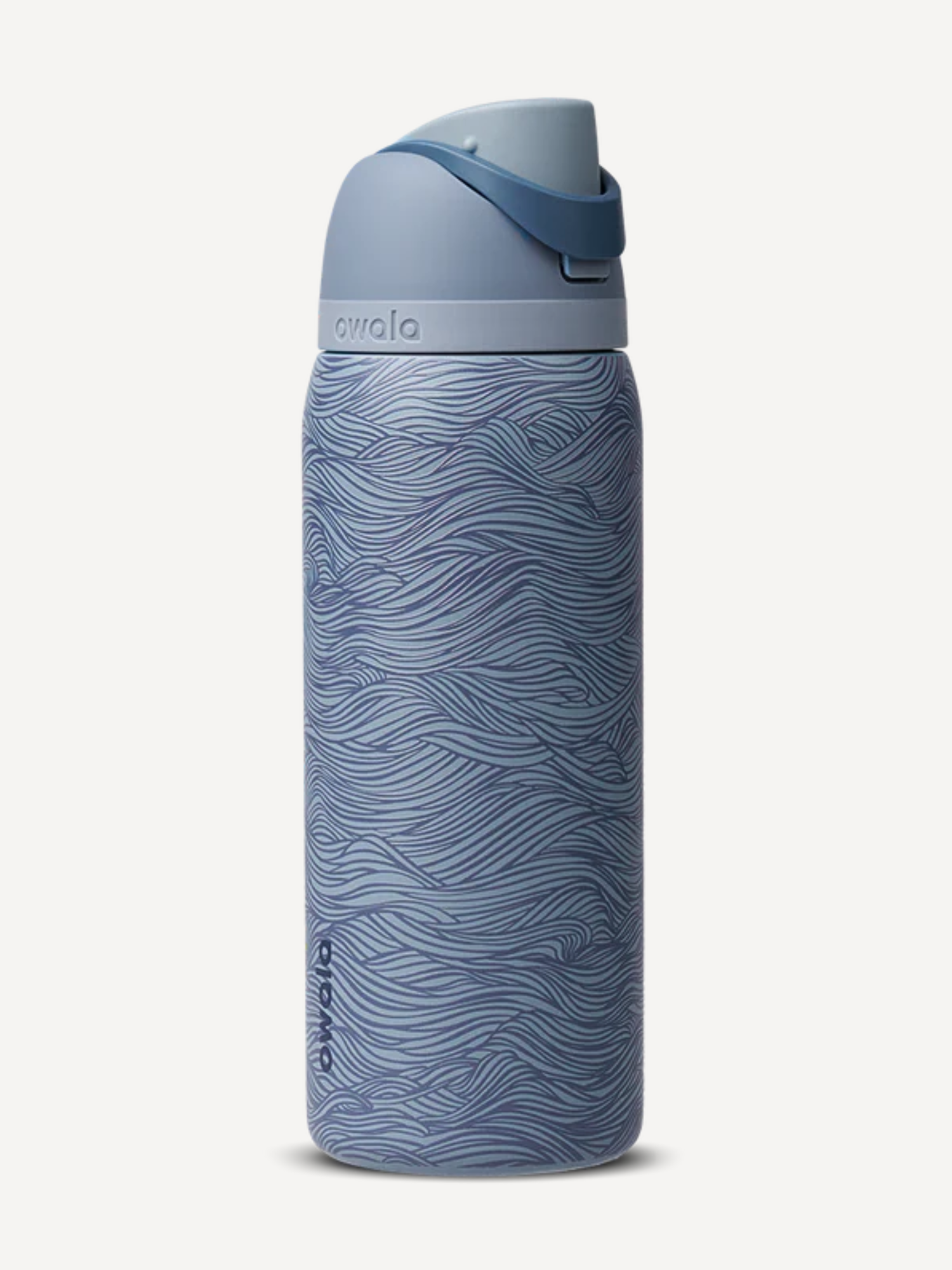 Бутылка для воды Owala FreeSip Feeling Swell ColorDrop 0,95 л (32 oz), серо-голубая, оригинал США