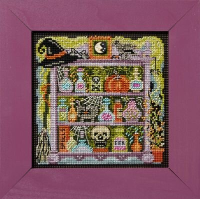 MH142624 Witchy Apothecary (2026) Набор для вышивания Mill Hill (с пластиковой пуговицей)