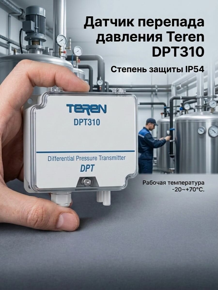 Датчик перепада давления Teren DPT310