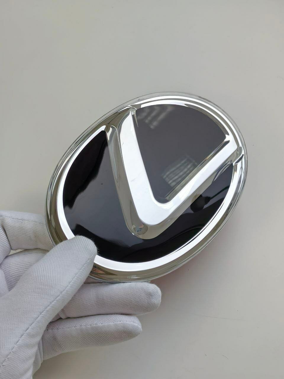 Эмблема Lexus 119*84 мм шильдик значок Lexus Лексус на автомобиль