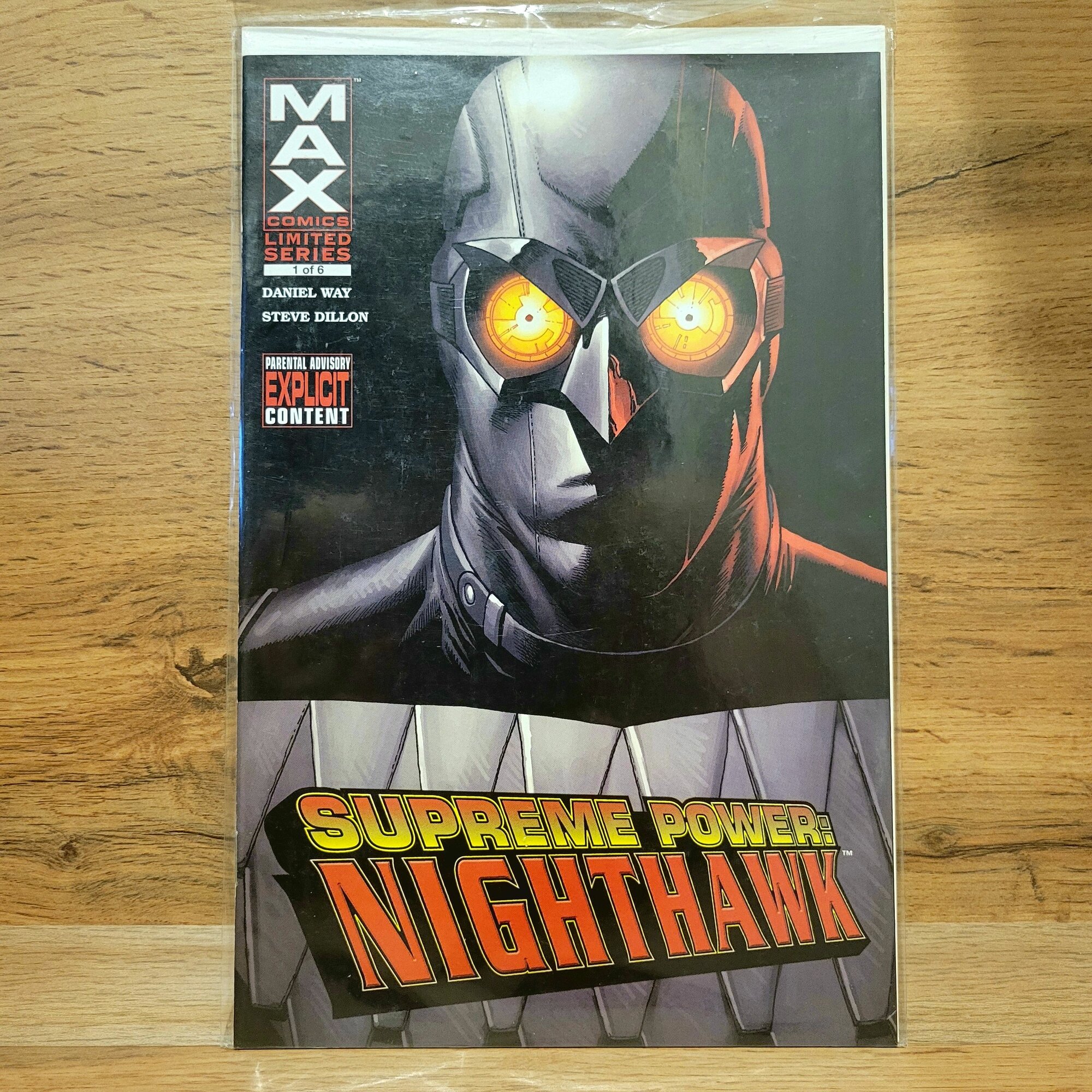 Ретро Комикс Nighthawk #1. 1994 Год.