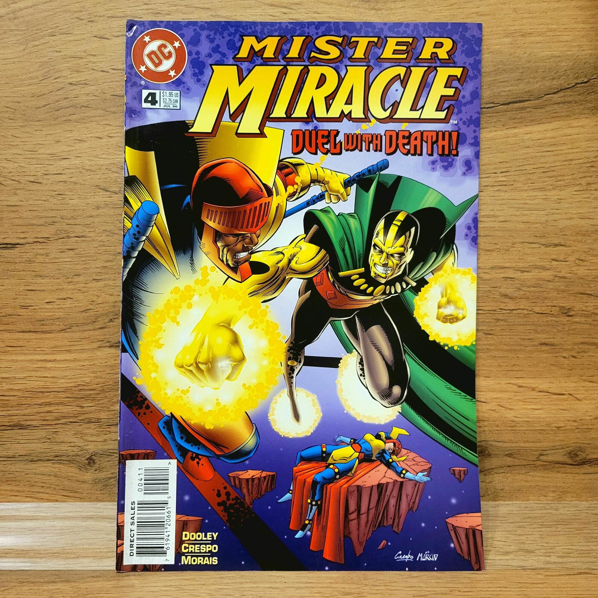 Ретро Комикс Mr. Miracle #4. 1996 Год. Комикс (сингл) на английском языке