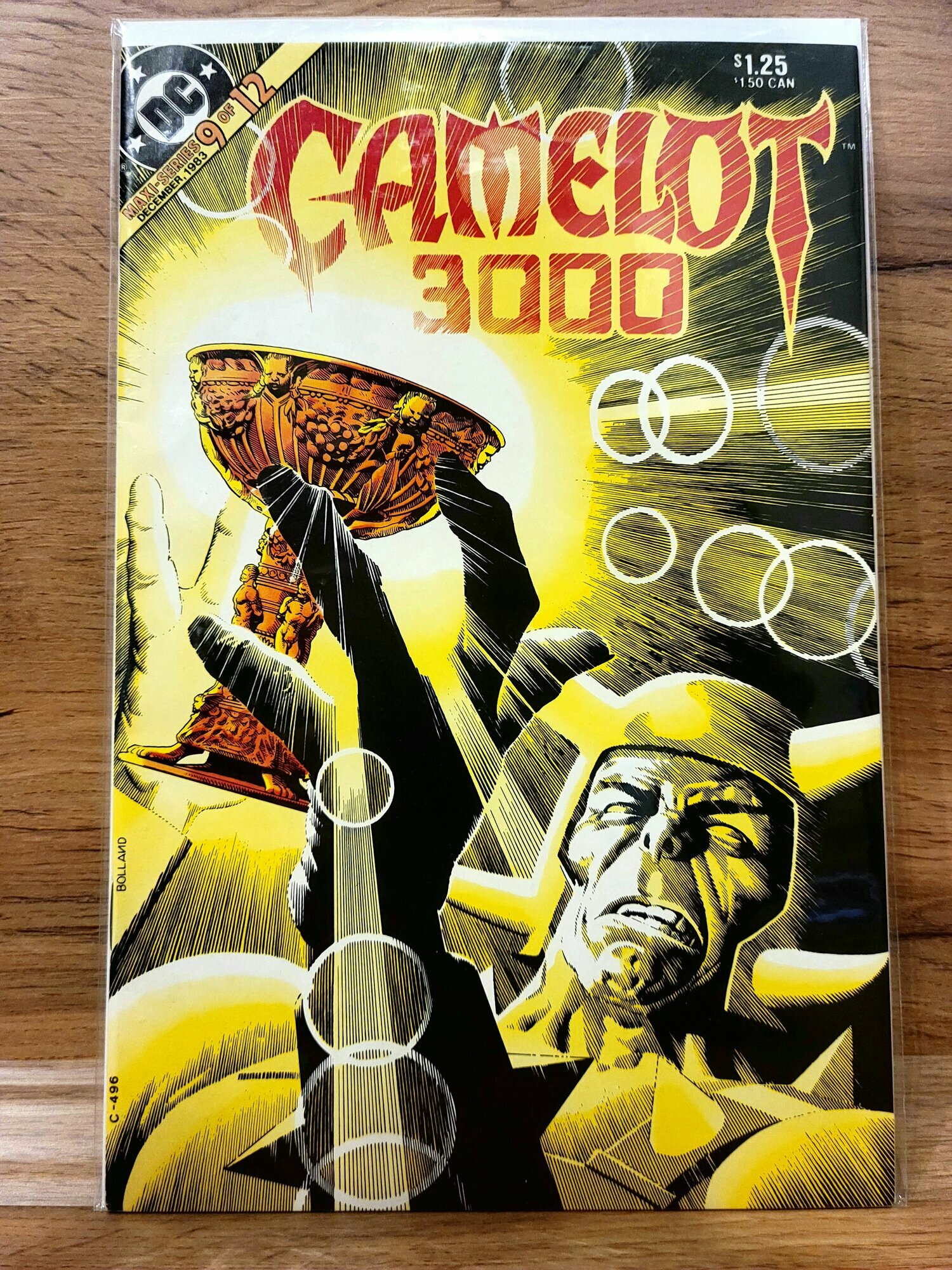 Ретро Комикс Camelot 3000 #9. 1983 Год.