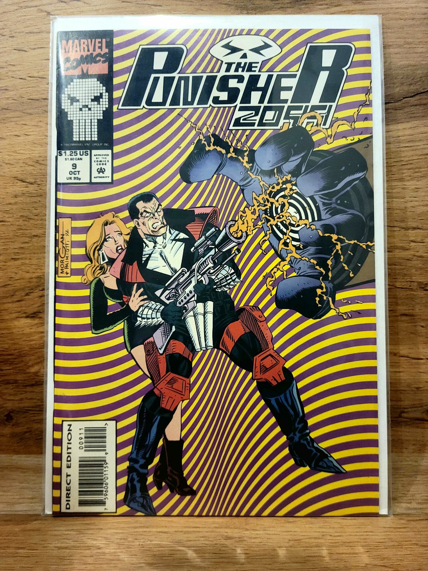 Ретро Комикс Punisher 2099 #9. 1993 Год. Коллекционный выпуск.