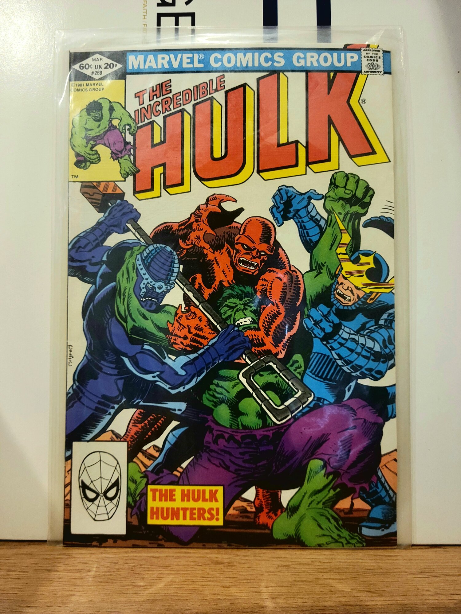 Ретро Комикс Increadible Hulk #269. 1981 Год. Marvel. Оригинал!