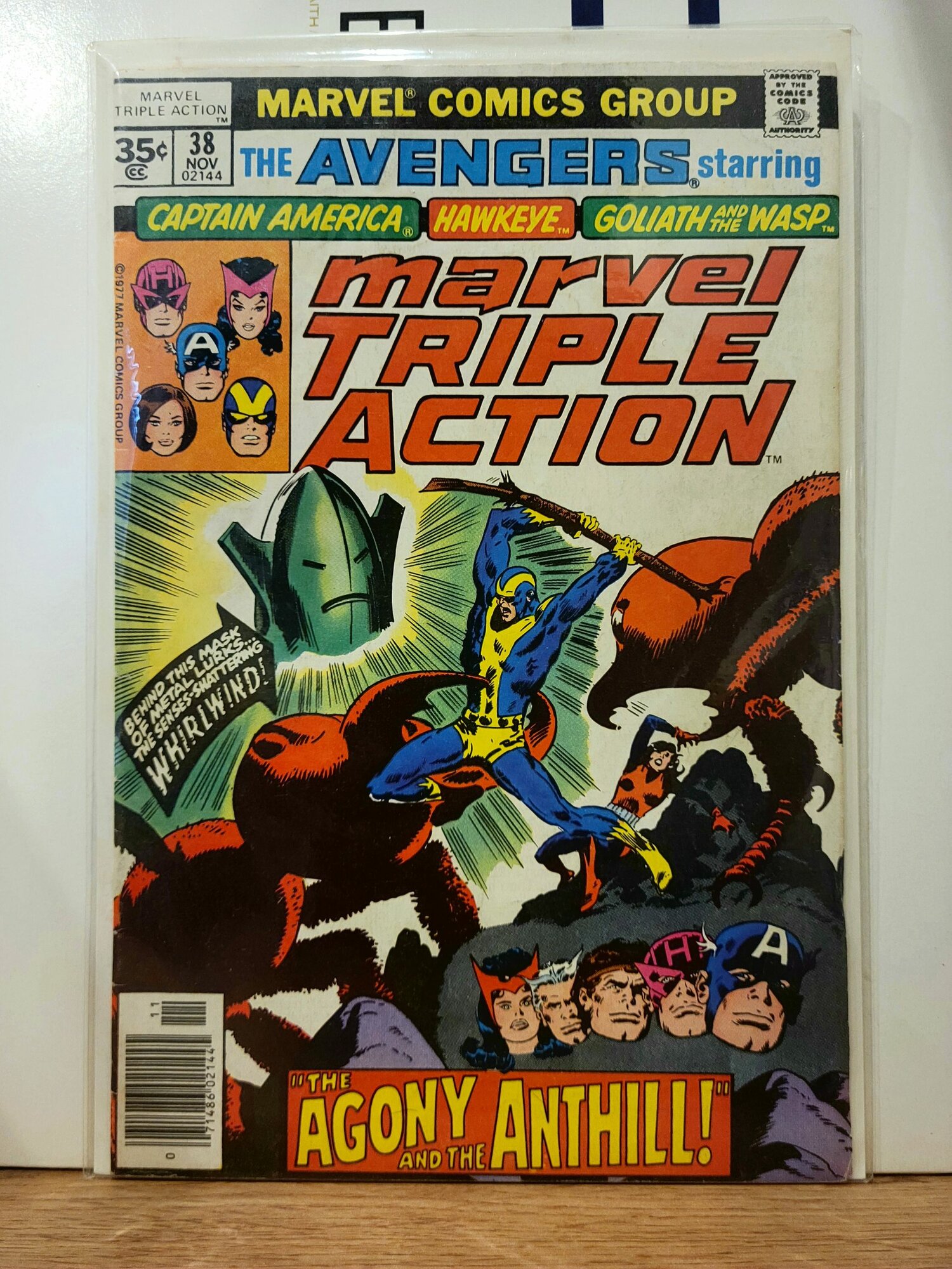 Раритетный Комикс Marvel Triple Action #38. 1977 Год. Коллекционный выпуск.