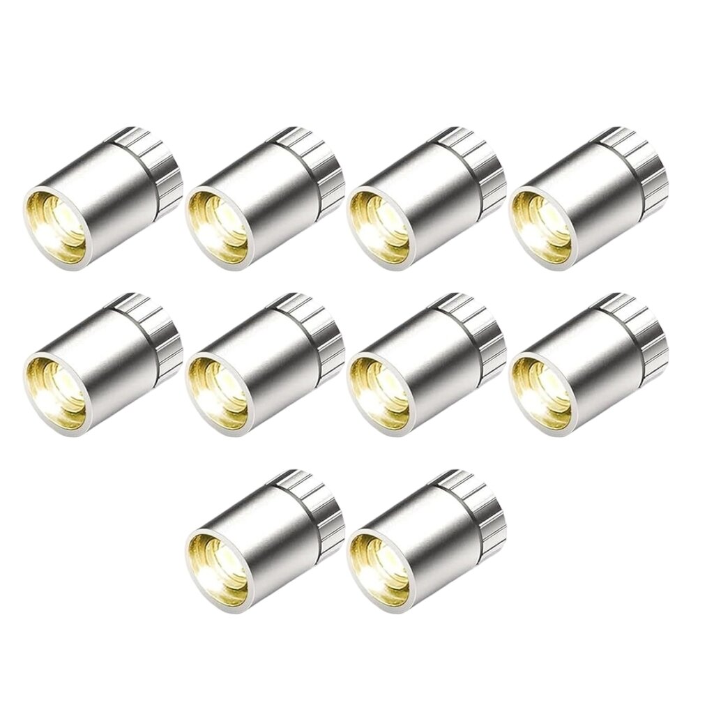 10 шт, мини-светодиодная лампа Mini LED Светло-желтого цвета
