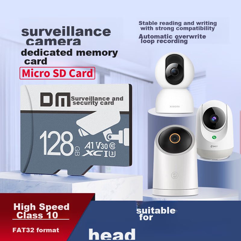 DM Daimai 128 ГБ TF карта A1 скорость совместима с камерами Huawei Xiaomi Версия：128 ГБЁмкость：Серая карта для камер