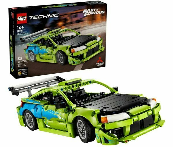 Конструктор LEGO Technic 42229 Форсаж: Mitsubishi Eclipse (Lego 42229)