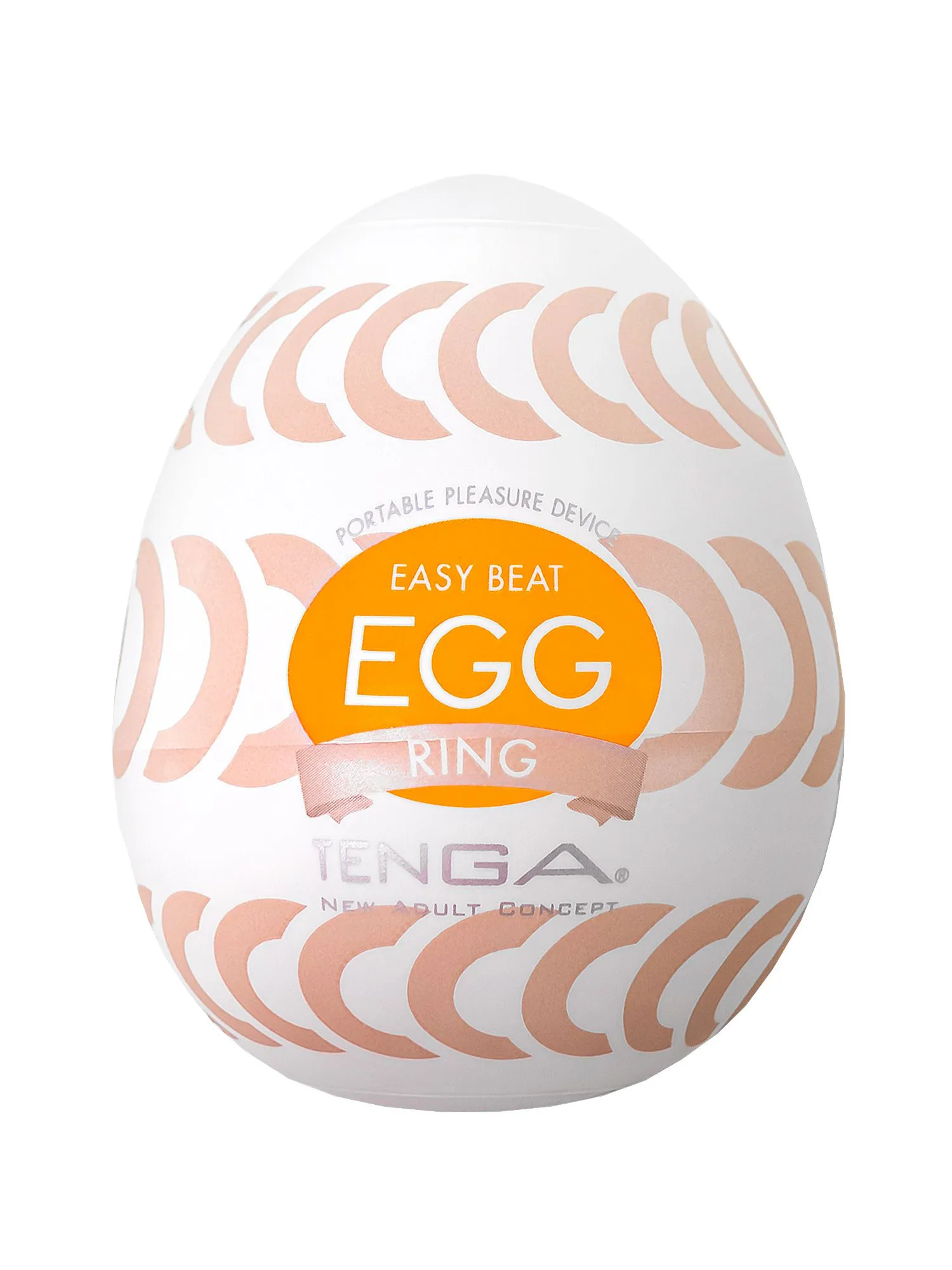 59966 Tenga Egg Wonder Ring. Мастурбатор с рельефом в виде ребер и спиралей