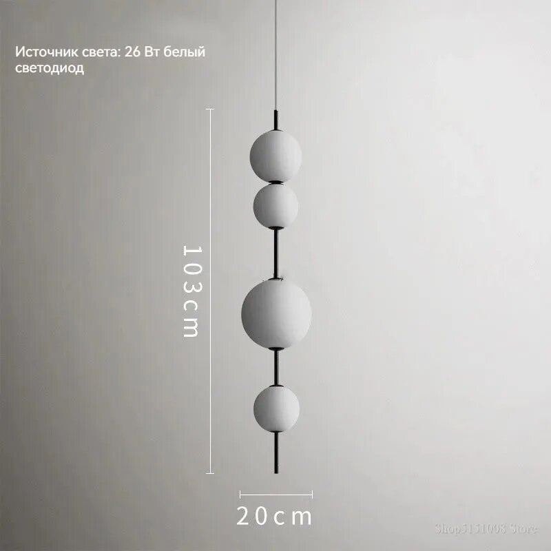 Люстра, LED, 26 Вт