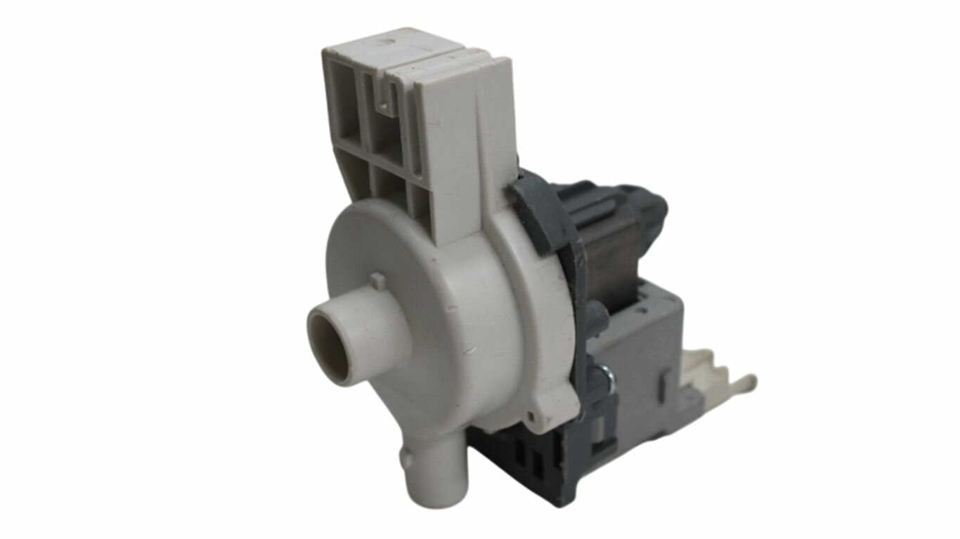 Насос с улиткой в сборе для стиральной машины Ariston 294148, 482000089116 (на насосе: 160030930) AQ104D 69D AUS. Товар уцененный