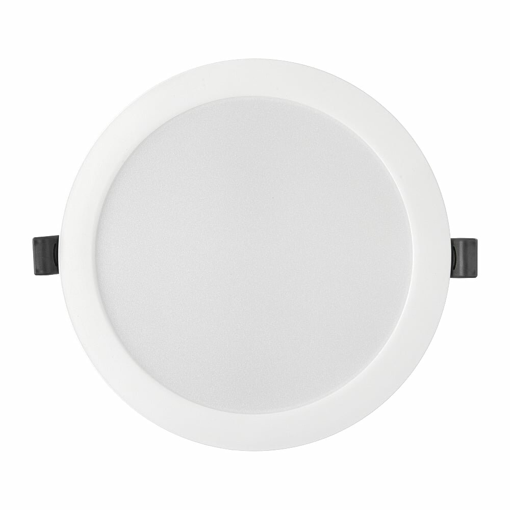 Встраиваемый светильник светодиодный General Lighting Systems 12Вт, 1240Лм, 4500К, Нейтральный белый свет, Круг, 149х27мм GLP-RW3-12BT-145-4 412405