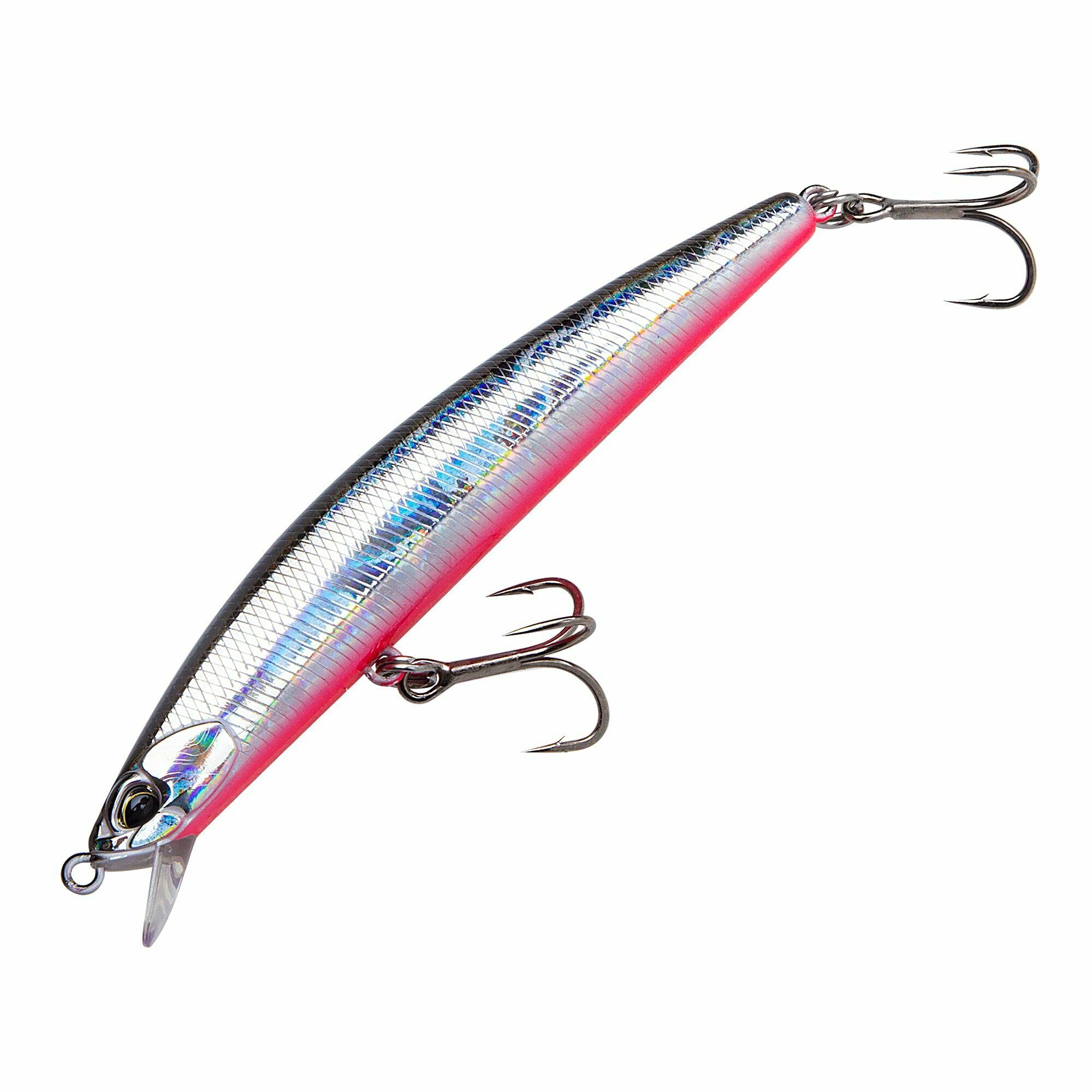Воблер DUO Tide Minnow Sprat 100 #ADA0025 Prism Noir RB, медленно всплывающий, 13 г.